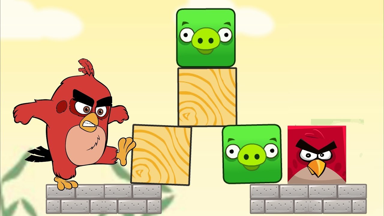 Angry Birds Piggies Out - SAVE ANGRY BIRDS AND THROW ALL BAD PIGS ...