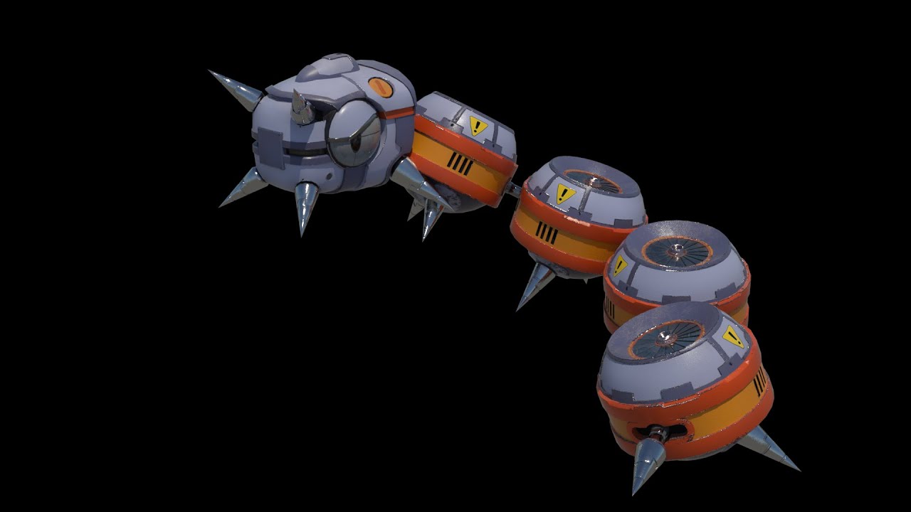 Fireworm Badnik from Sonic & Knuckles - YouTube