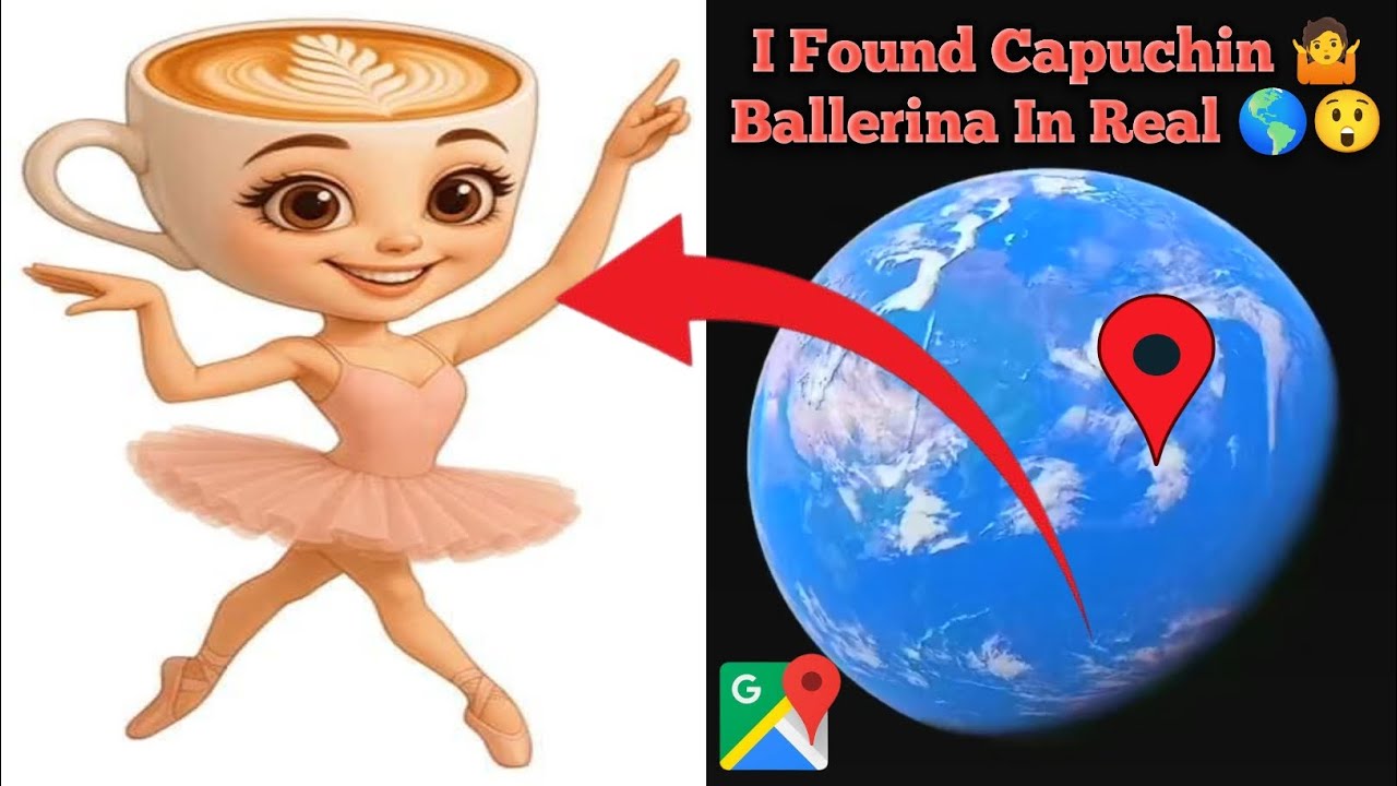 I Found Capuchin ballerina 🤷In Real On Google Earth Old Maps 🌎# ...