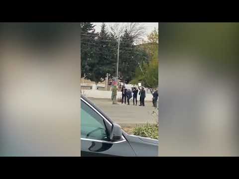 Aliyev'den Karabağ'da zafer turu
