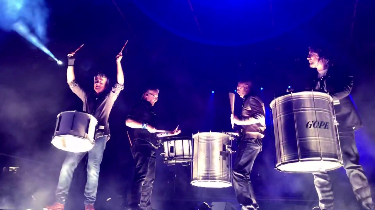 Drum Section - Runrig @ The Last Dance - Stirling - 17-08-2018 - YouTube
