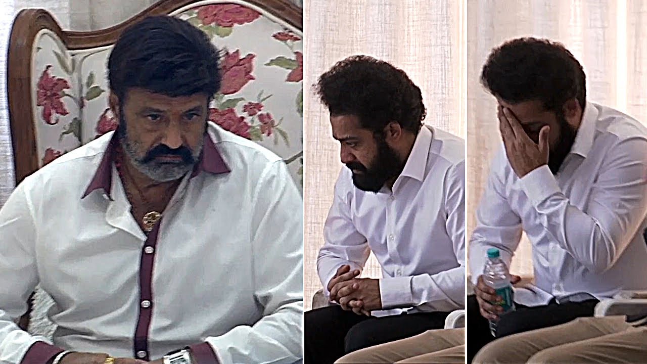 Young Tiger NTR And Nandamuri Balakrishna Rare And Exclusive Visuals at ...