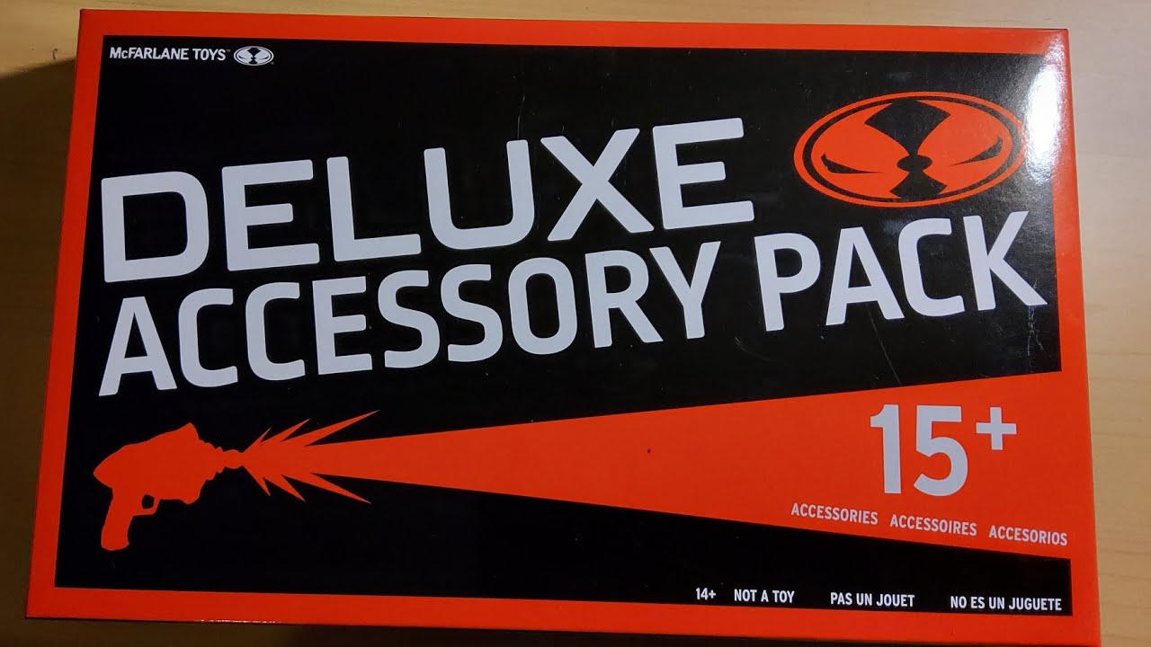 Mcfarlane Toys Deluxe Accessory Pack #2 Unboxing - YouTube