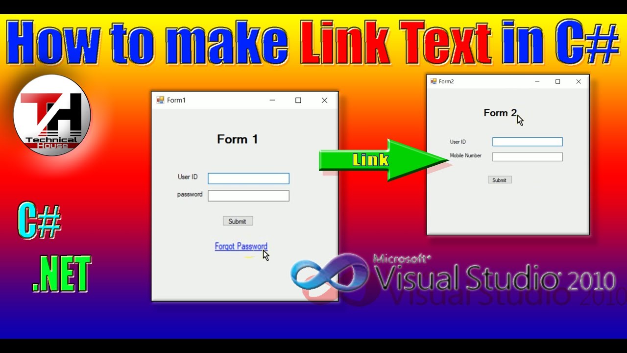 How To Create And Use Link Text In Form C C Programming GUI Programming YouTube How To Create And Use Link Text In Form C C Programming GUI Programming YouTube