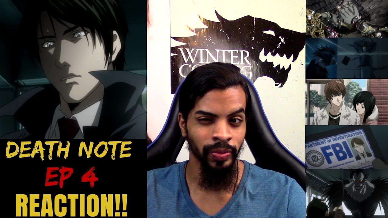 Death Note Episode 4 REACTION/REVIEW!!!! "Pursuit" - YouTube
