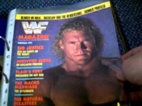 my wwf/wwe magazine collection part 1/9 - YouTube