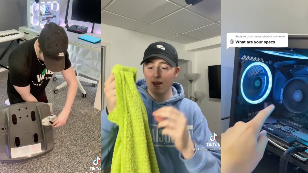 Luke Davidson - Tech Tiktok Compilation (August 2022) - YouTube