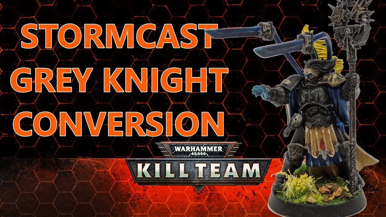 How to Convert Stormcast into Grey Knights - YouTube