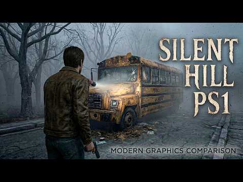 Silent Hill Remake — PS1 vs Modern Graphics Comparison | Full Experience