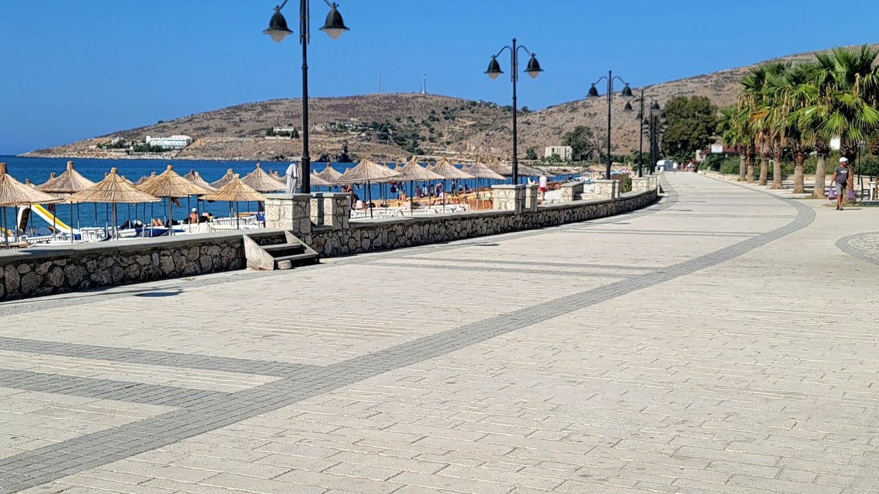 Qeparo Promenade - Vlorë Albania (Drone Footage #4k) - YouTube