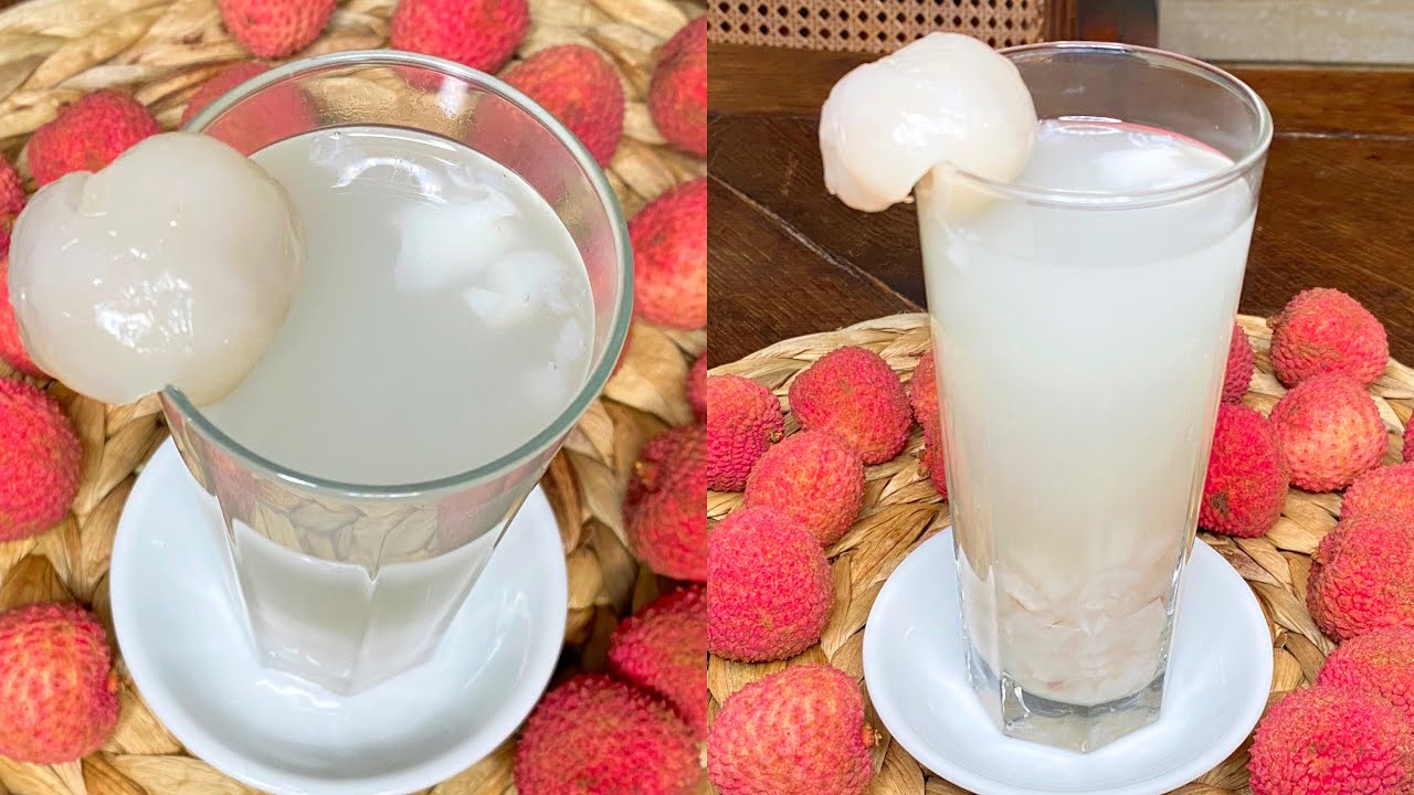Lychee juice drink recipe ...