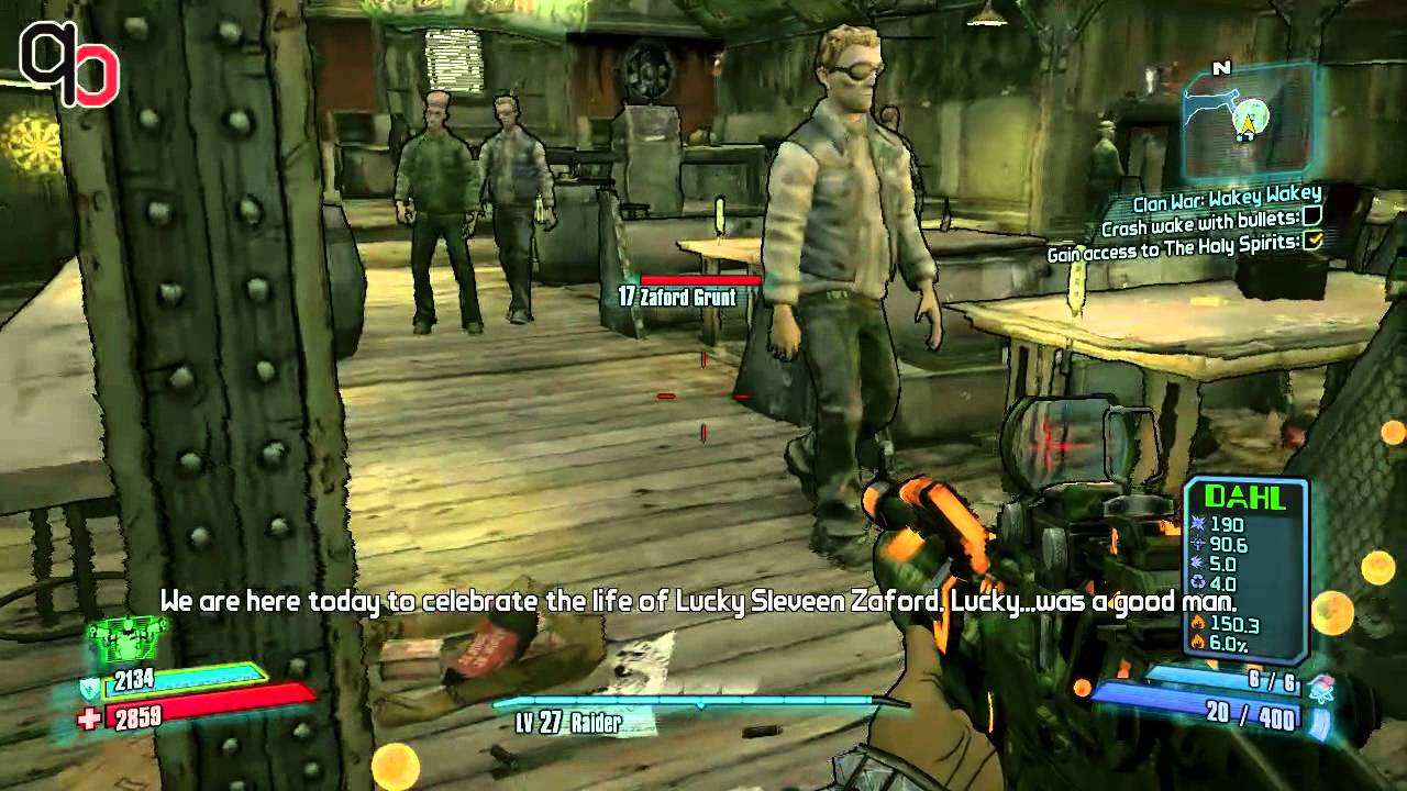 Borderlands 2 - Clan War: Wakey Wakey & Zafords vs Hodunks - YouTube