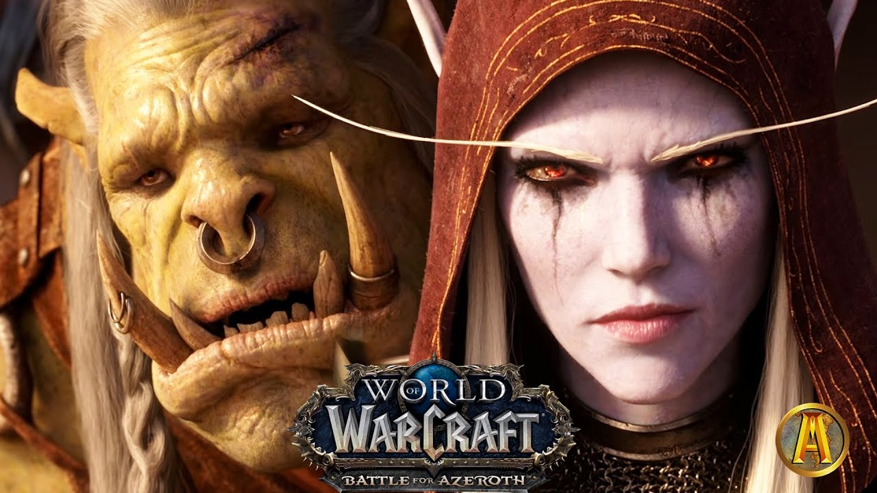 Varok Saurfang's Mak'gora Story & Death - All Cinematics [Pre ...