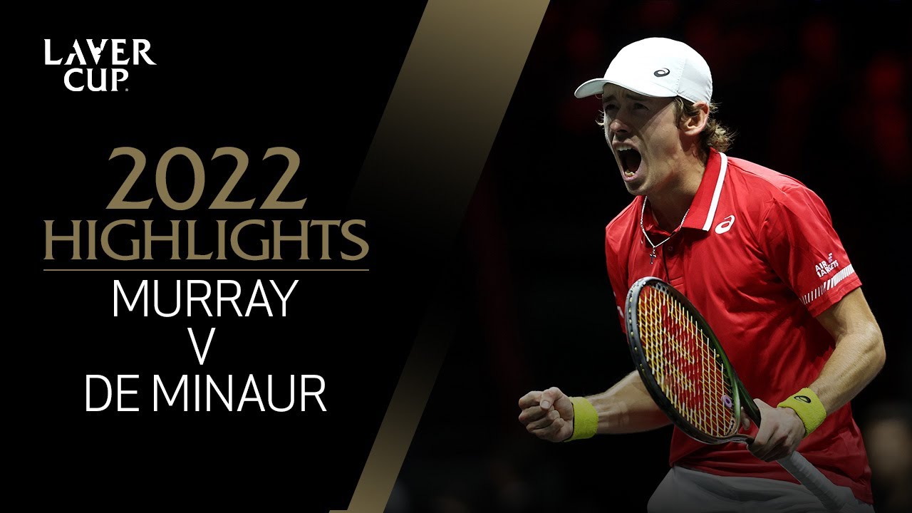 Andy Murray vs Alex de Minaur Highlights | Laver Cup 2022 Match 3 - YouTube