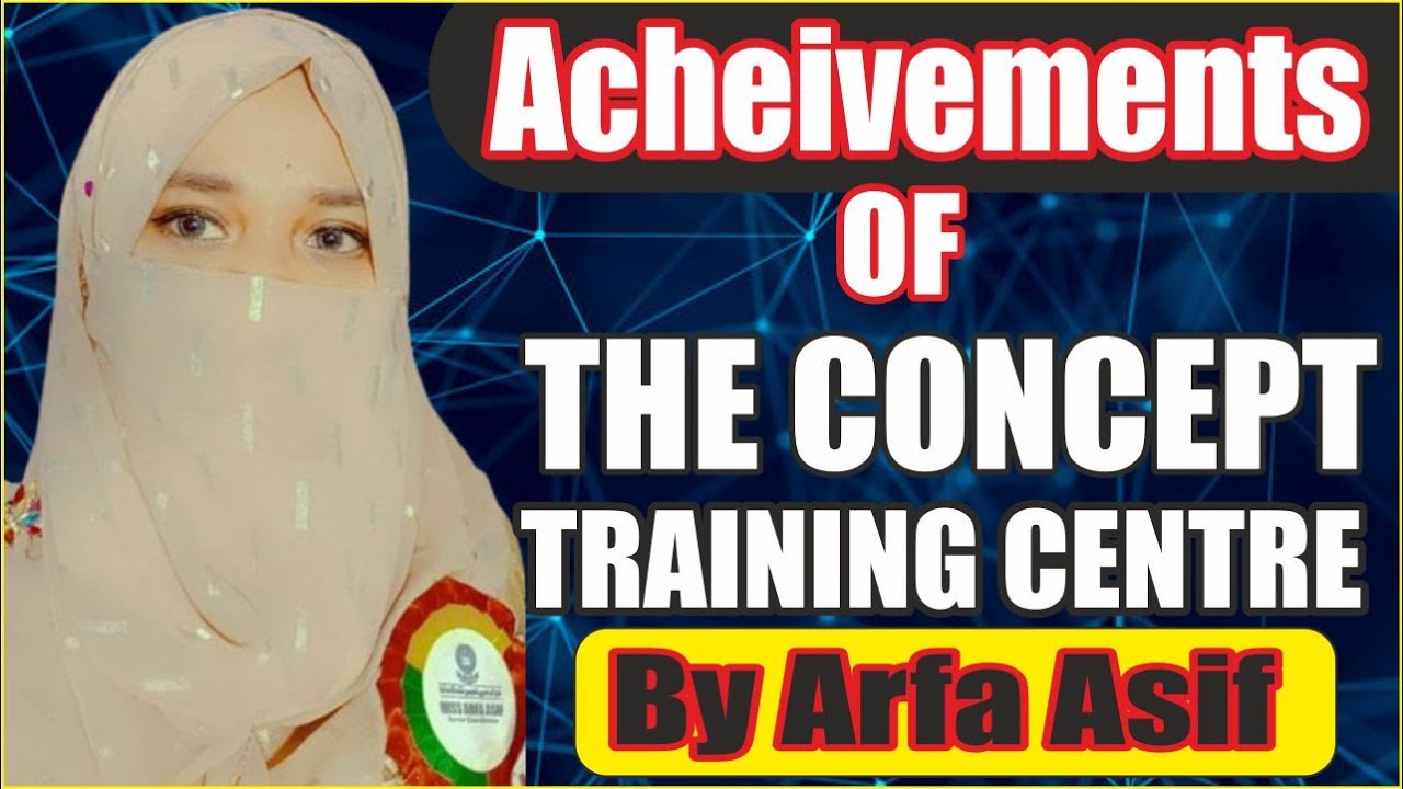 outstanding result presentation, Arfa Asif THE CONCEPT TRAINING CENTER #viral #tutorial # ...
