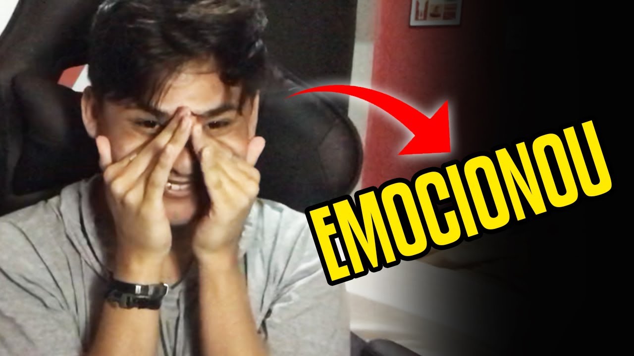 VMZ reage a SURPRESA da EQUIPE em homenagem a 1 MILHÃO DE INSCRITOS ...