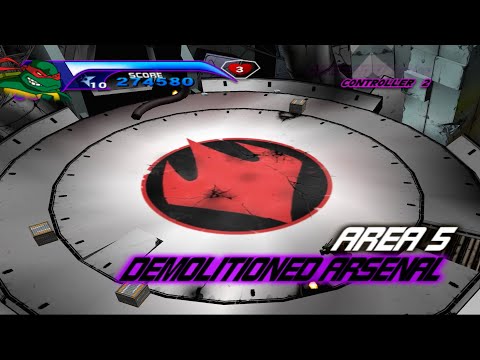 Teenage Mutant Ninja Turtles - RAPHAEL (STAGE 6) AREA #5