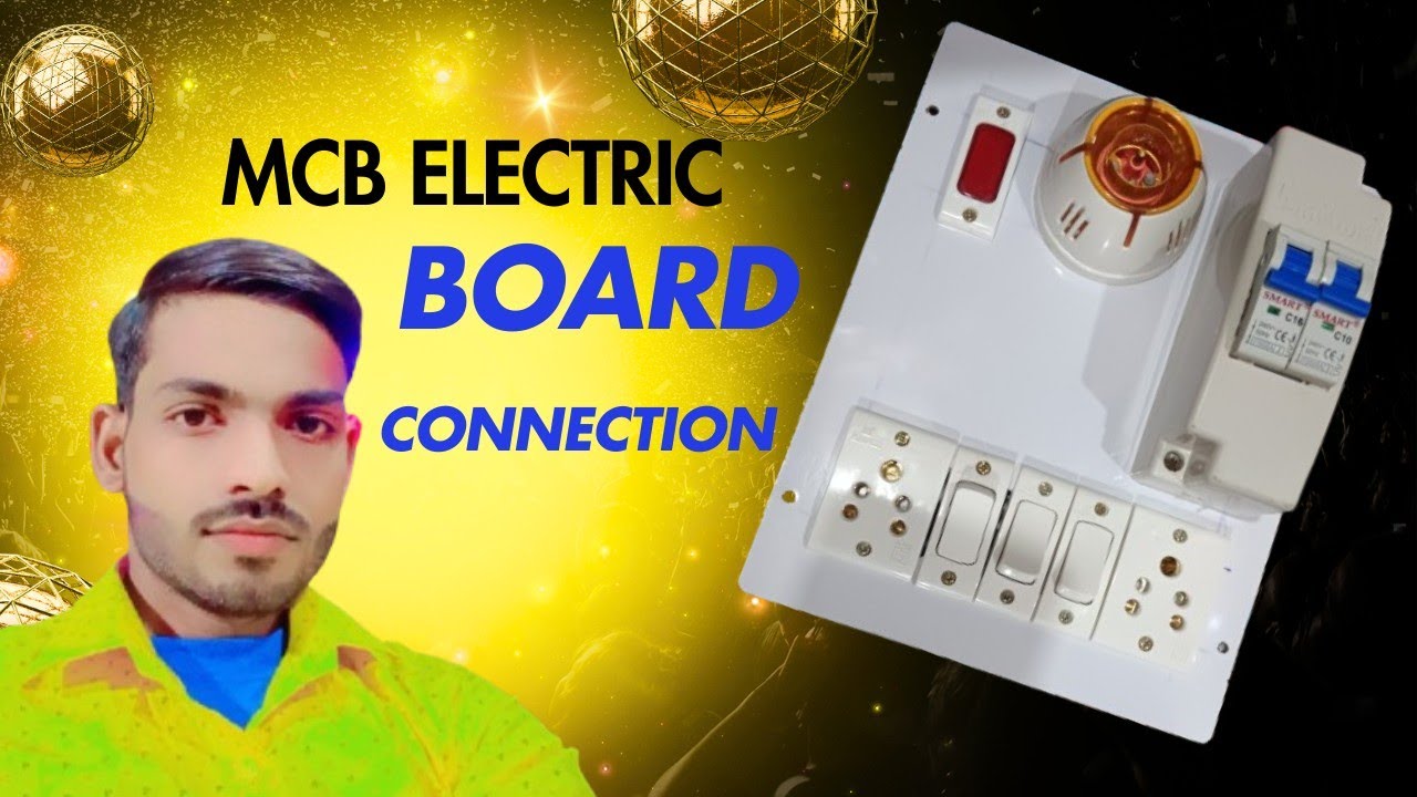 Connect MCB Switch Sockets LIKE A PRO || MCB electronic board ...