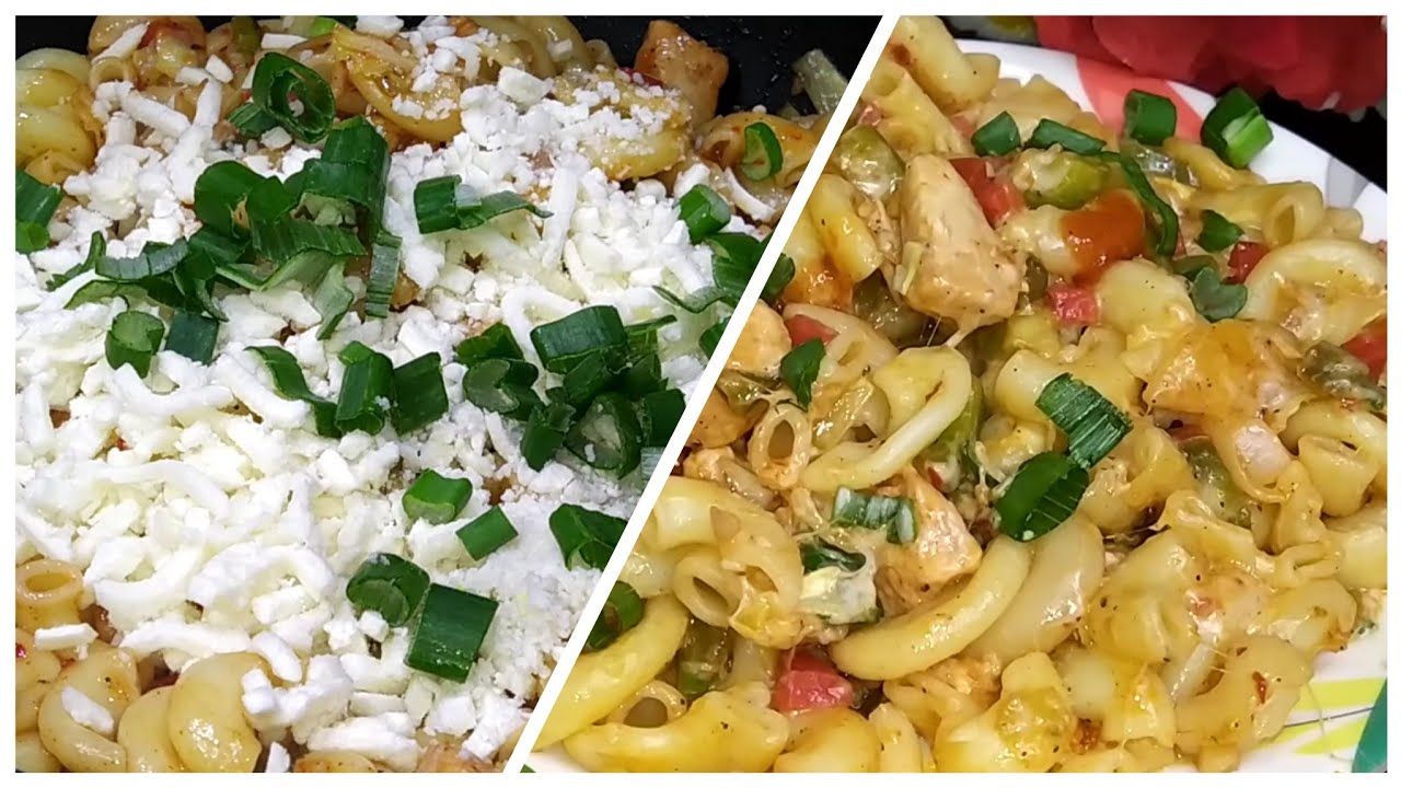 Easy Chicken Cheese Macaroni Recipe in Urdu Hindi~ Pakistani Style ...