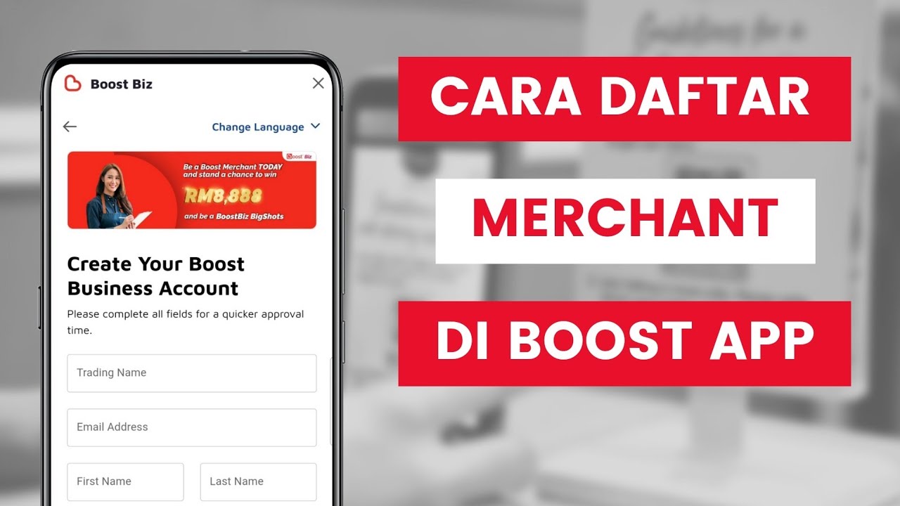 Cara Daftar Merchant Atau Rakan Niaga Boost Melalui Aplikasi Boost App ...