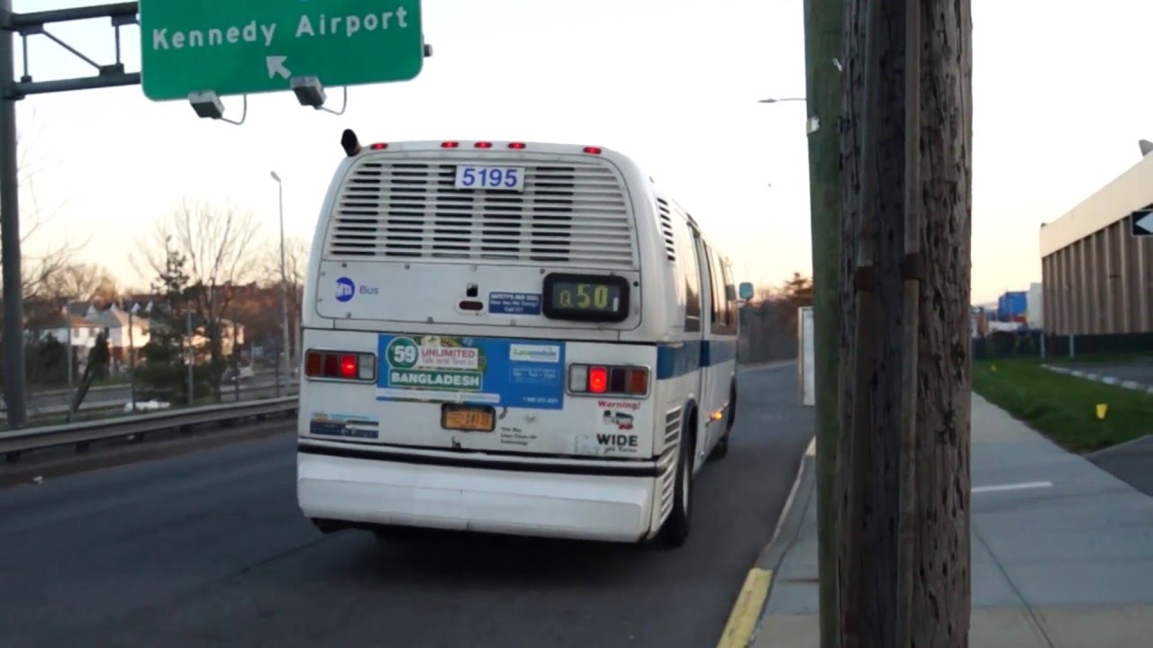 MTA Bus Q50-Limited bus leaving 20th Ave & Whitestone Expwy West ...