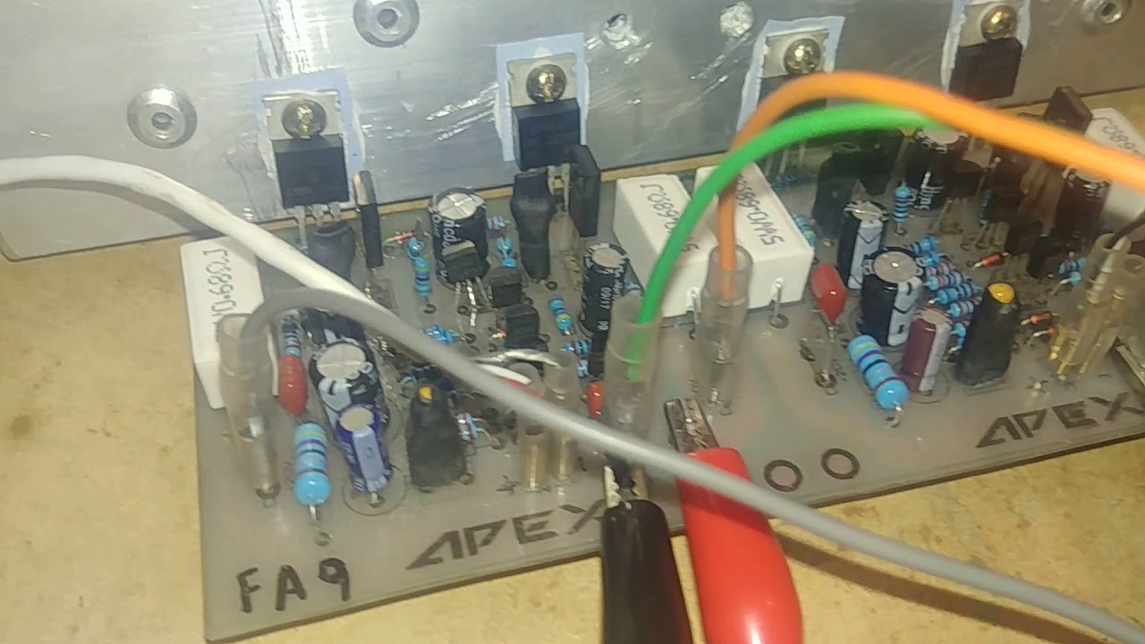 Apex FA9 "clase A" 15w - YouTube