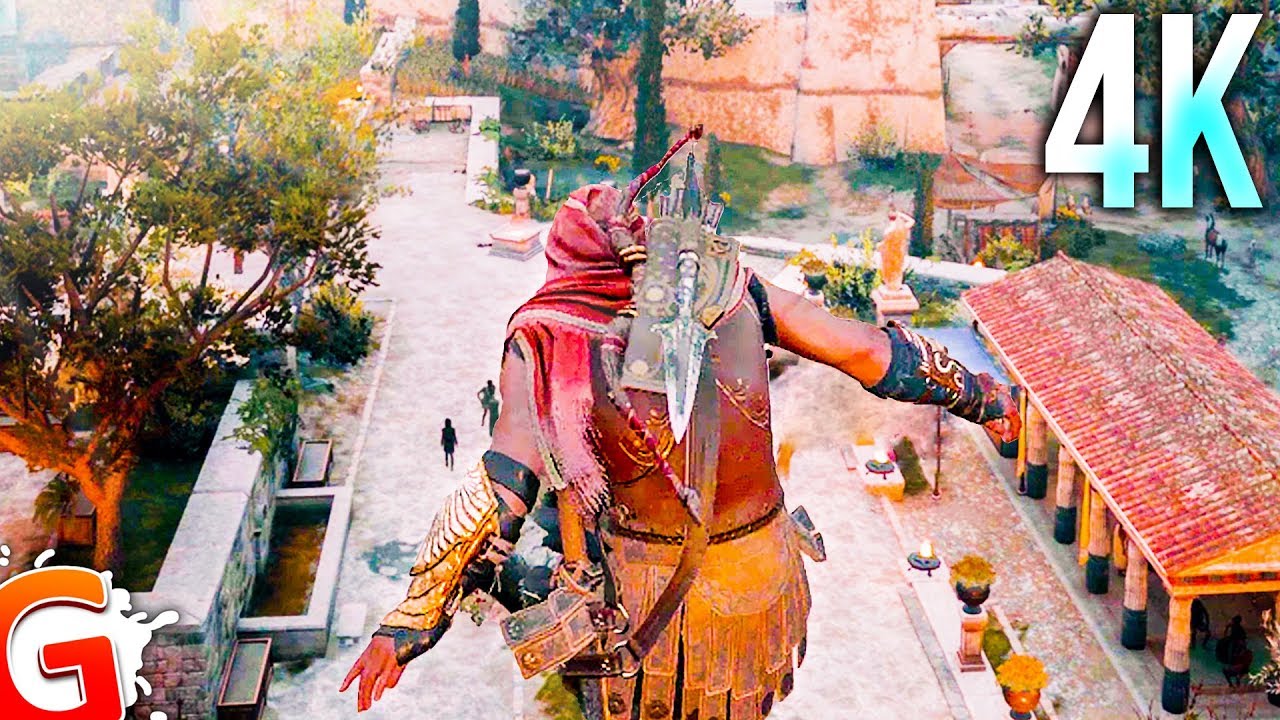 [4K] Assassin's Creed: Odyssey Alexios PRO Gameplay (Stealth/Free Roam ...