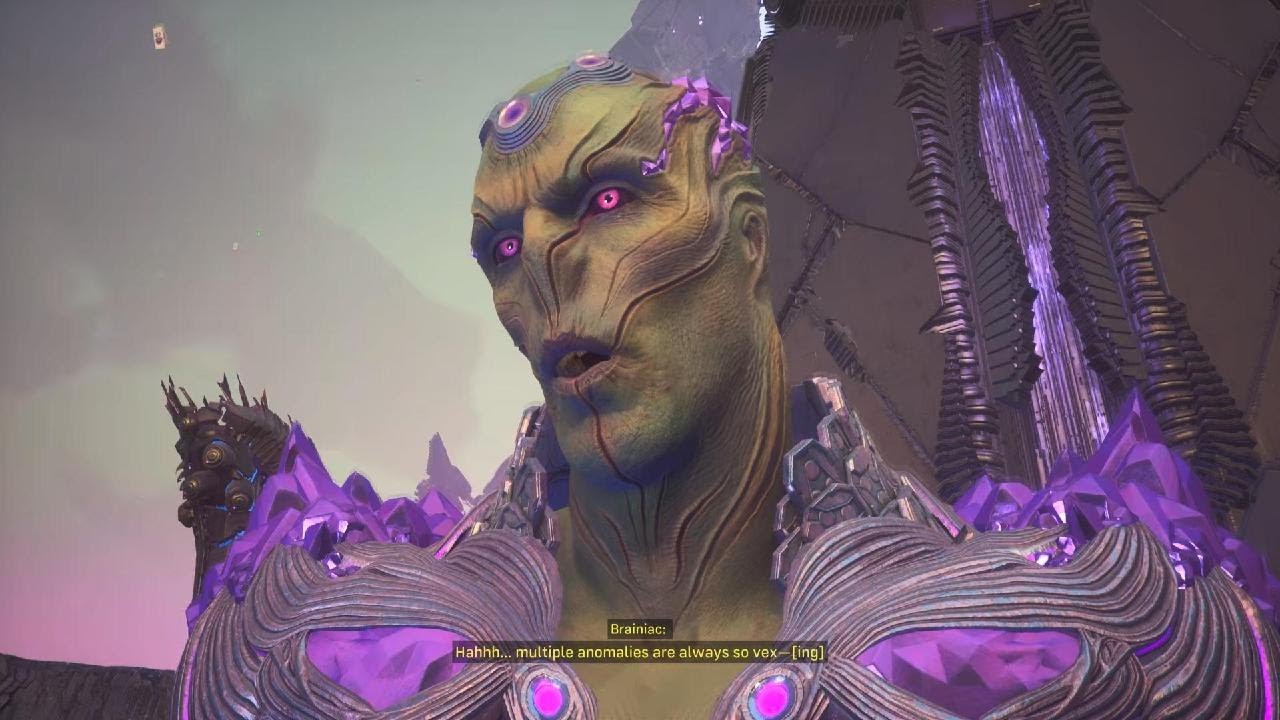 Suicide Squad: Kill the Justice League fighting Brainiac #2 in season 1 ...