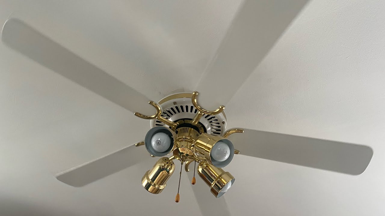 Hampton bay st Vincent II ceiling fan - YouTube