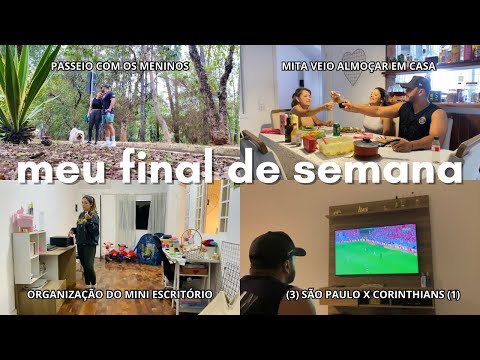 VLOG: DIDI FEZ XIXI NA CÂMERA 🫠, organização do escritório, mita veio almoçar em casa…