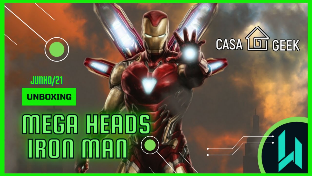 Mega Heads - Iron Man!!! Up Universe - YouTube