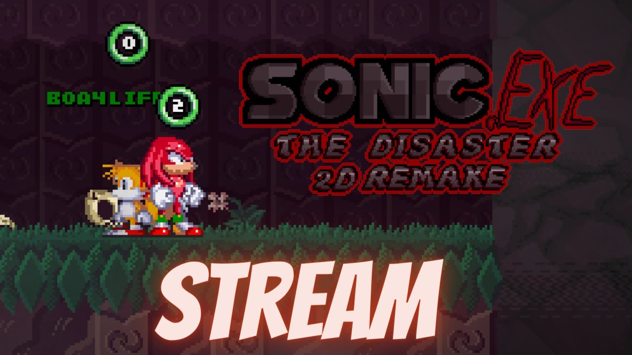 Sonic.exe The Disaster 2D Remake Stream With Fans - YouTube