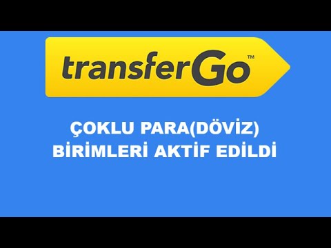TRANSFERGO ÇOKLU PARA BİRİMLERİNİN AKTİF EDİLMESİ