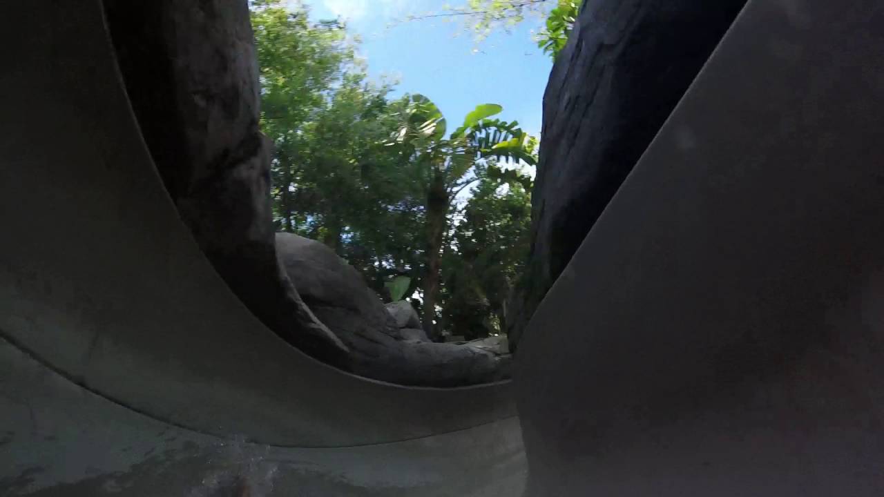 storm slides take 1 typhoon lagoon - YouTube