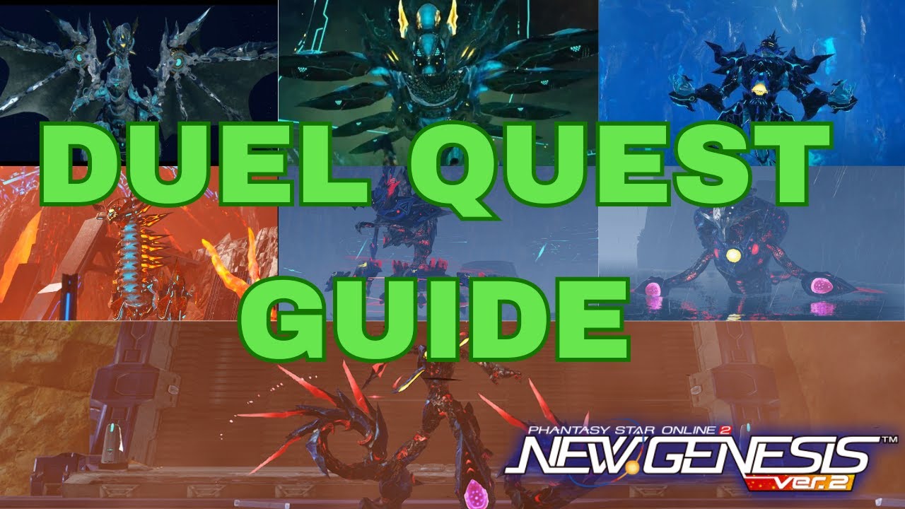 PSO2 NGS: Duel Quest Guide - YouTube