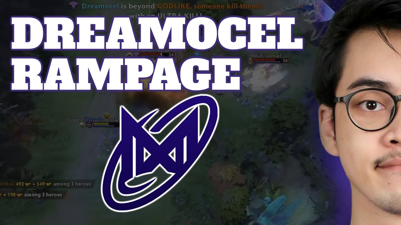 MOMEN DREAMOCEL RAMPAGE MELAWAN TEAM LIQUID - YouTube