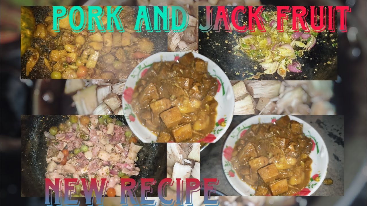 PORK AND JACK FRUIT ll NEW RECIPE ll BODO R CREATOR - YouTube
