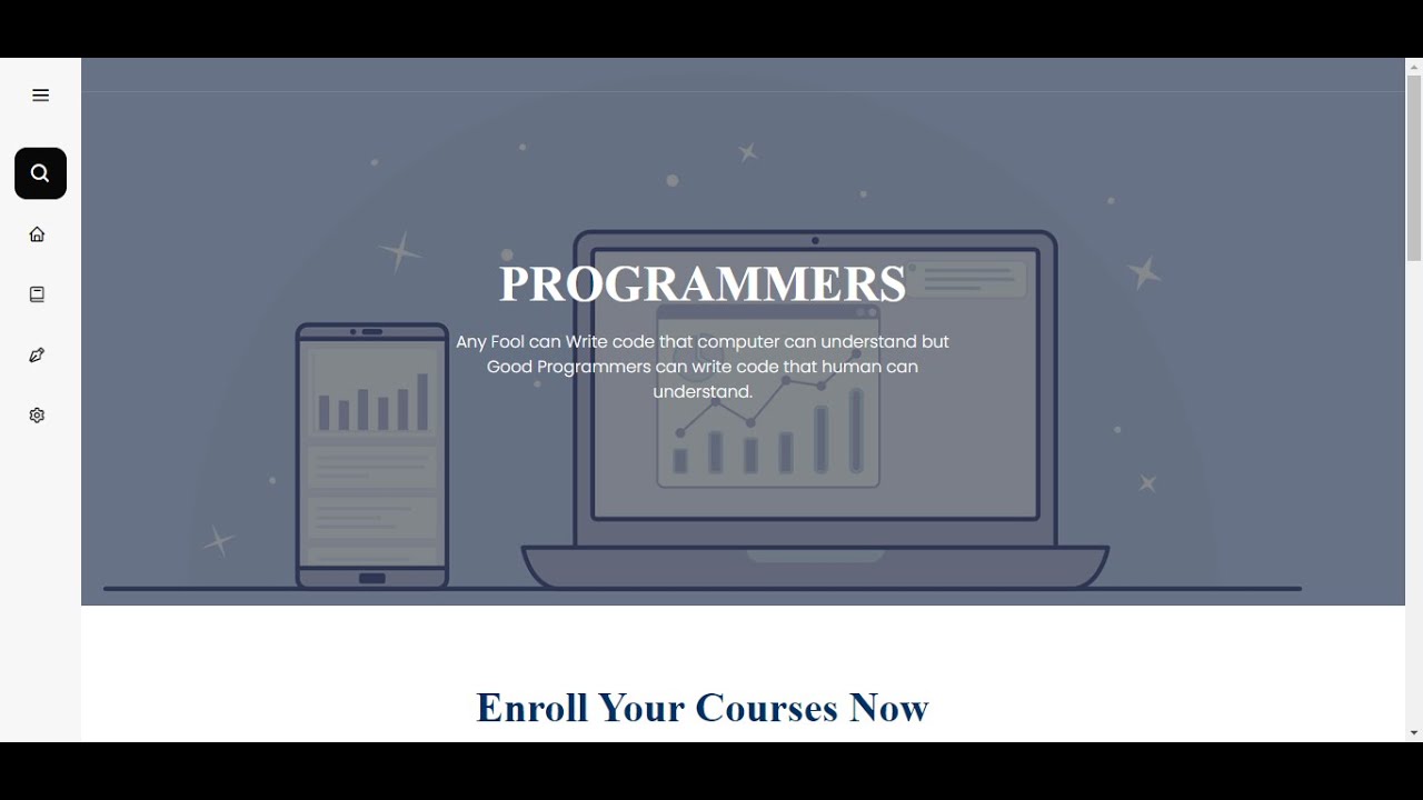 Website template by html and CSS | Source code - YouTube