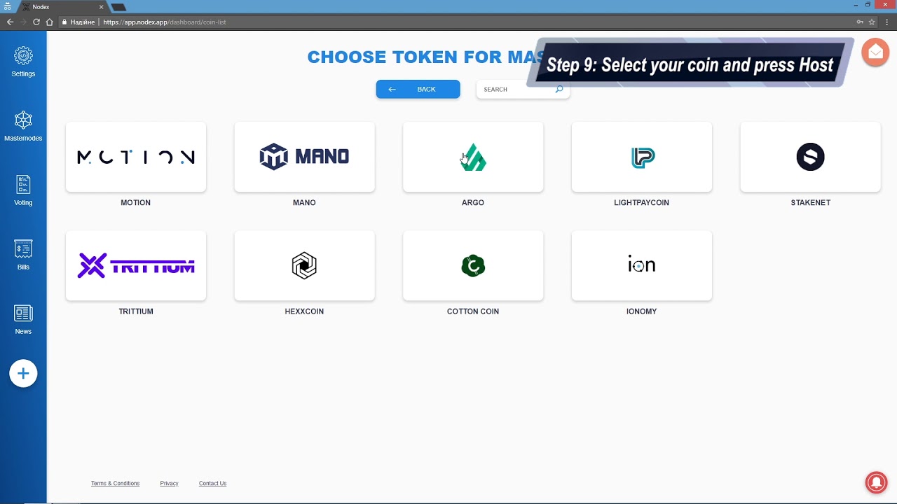 Nodex - How to set up masternode - YouTube