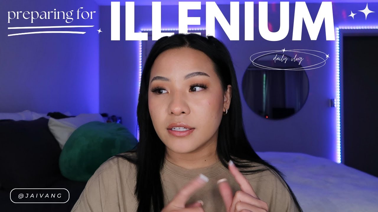 Watch me get my life together for Illenium | Vlog - YouTube