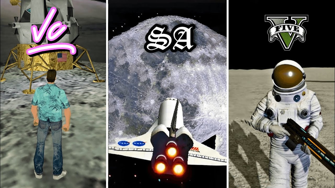 How to Visit MOON in GTA Games[Evolution] - YouTube