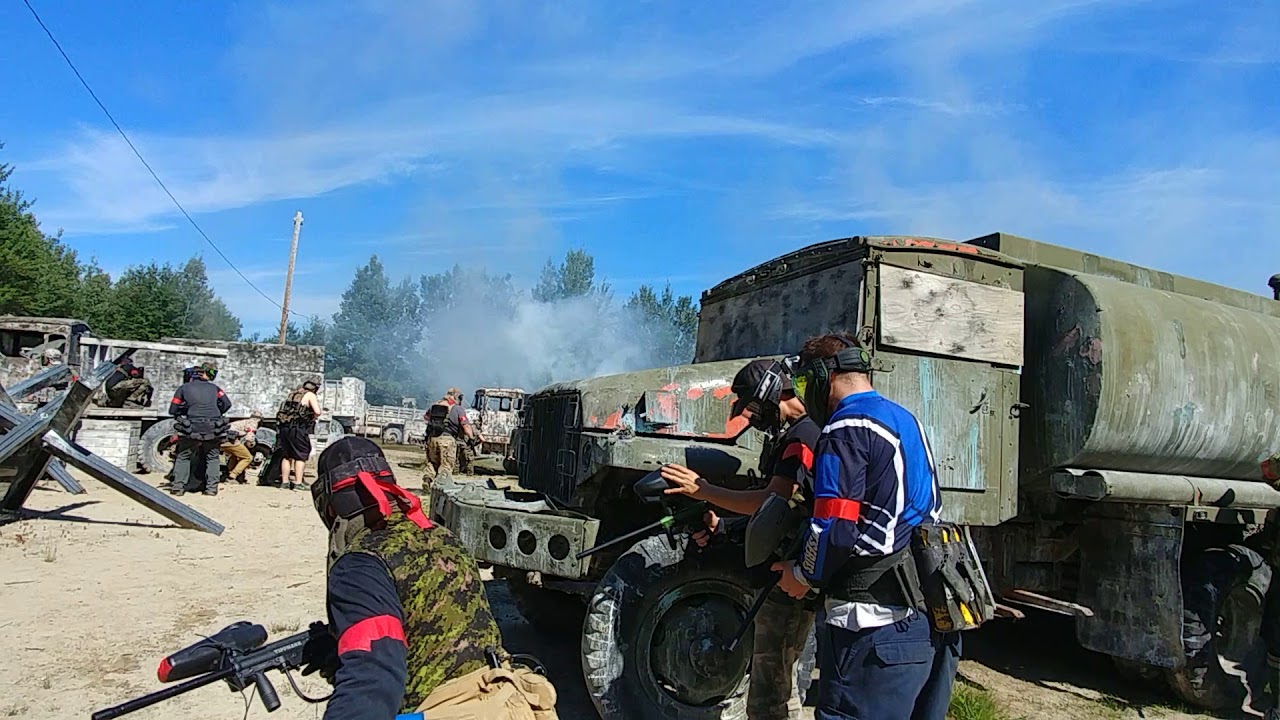 Paintball Mirabel vu par le journal de Montréal - YouTube
