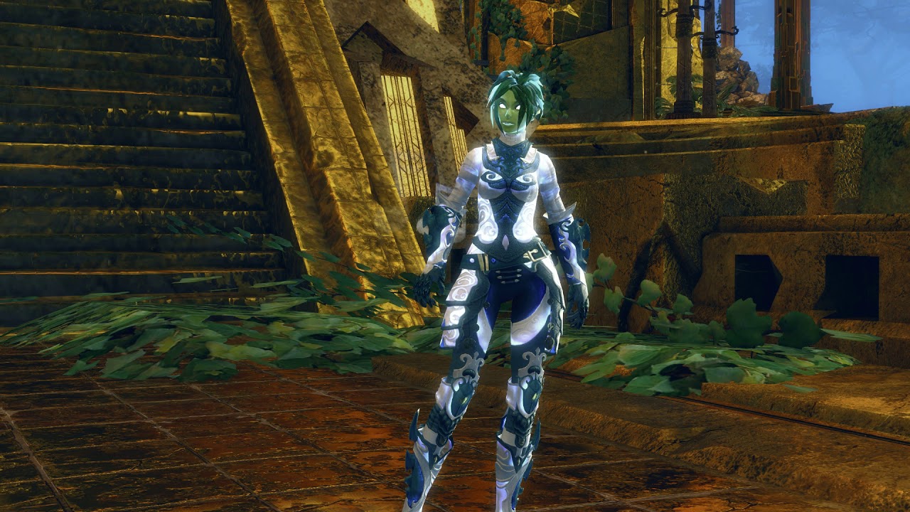 [GW2] Mystic infusion on sylvari with white armor - YouTube