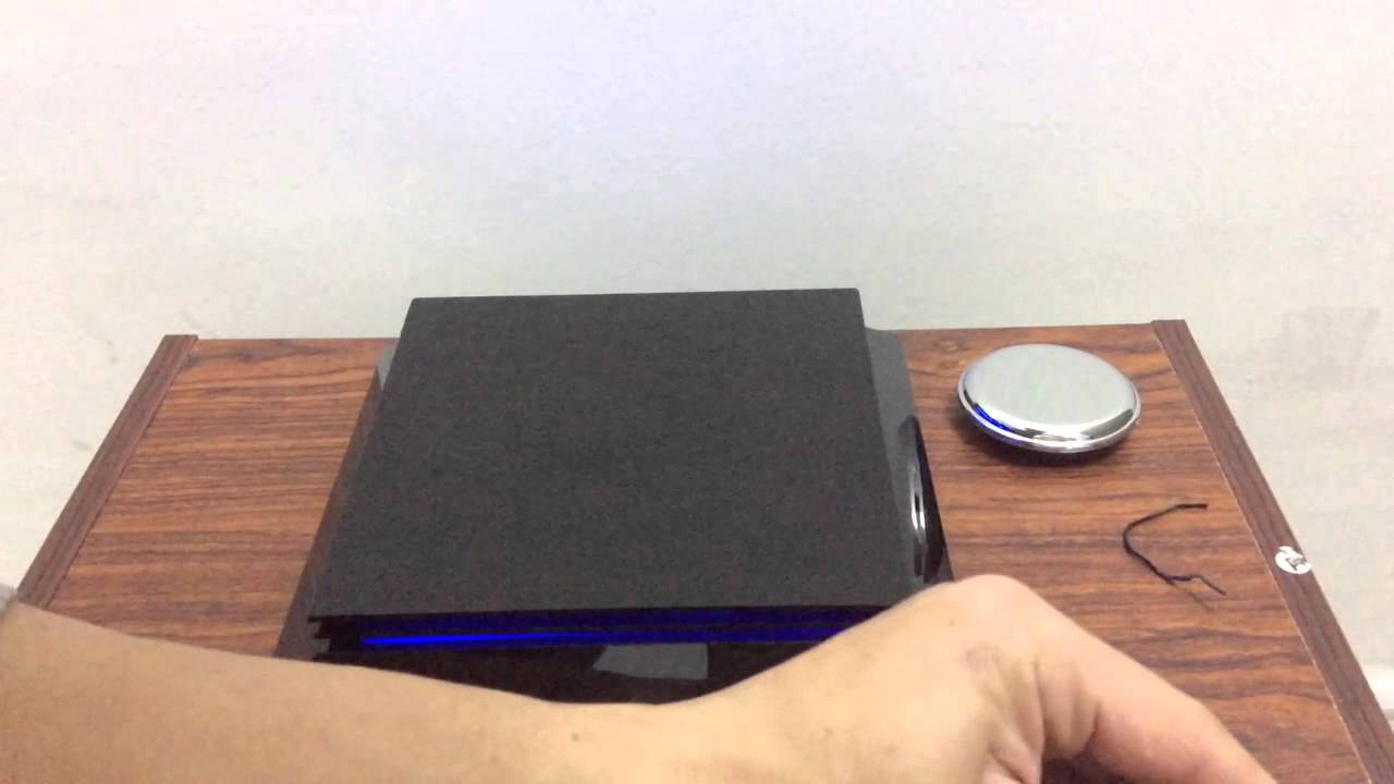 Operating video for magnetic levitate levitation disc - YouTube