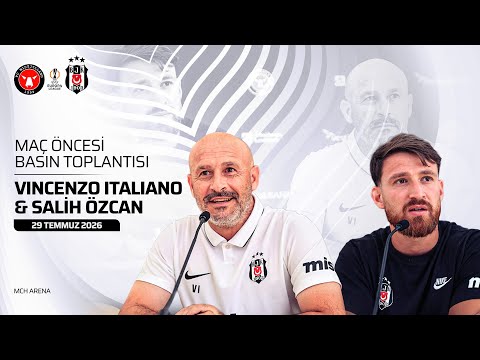 FC Midtjylland -  Beşiktaş Maçı Öncesi Basın Toplantısı | MCH Arena