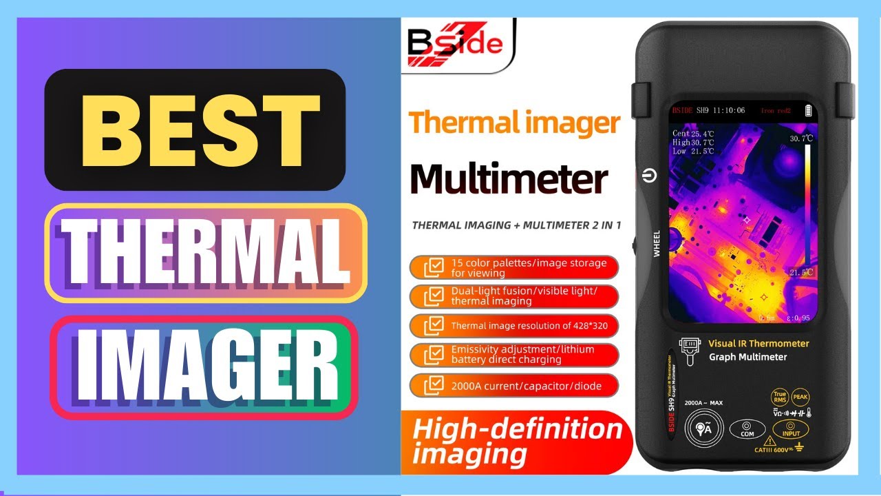 Best BSIDE SH9 Thermal Camera Industrial - YouTube