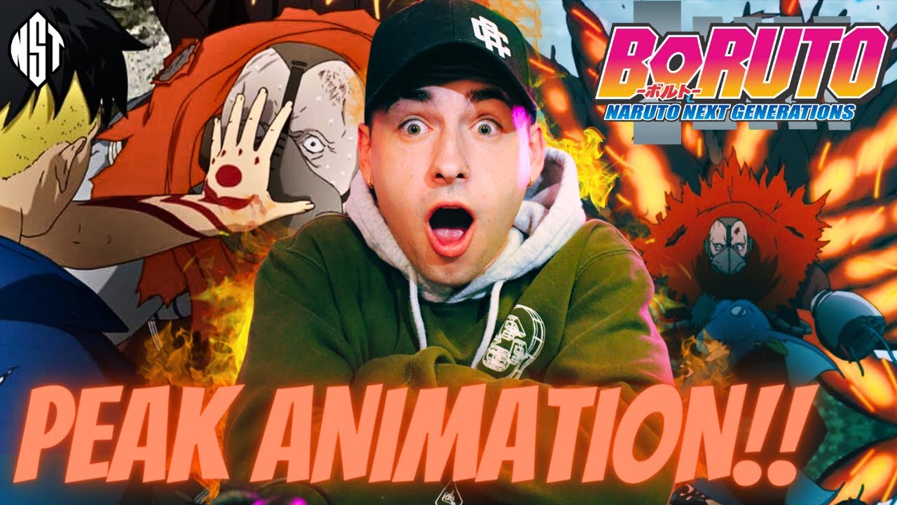 KAWAKI VS GAROU!! - Boruto Episode 189 REACTION!! - YouTube