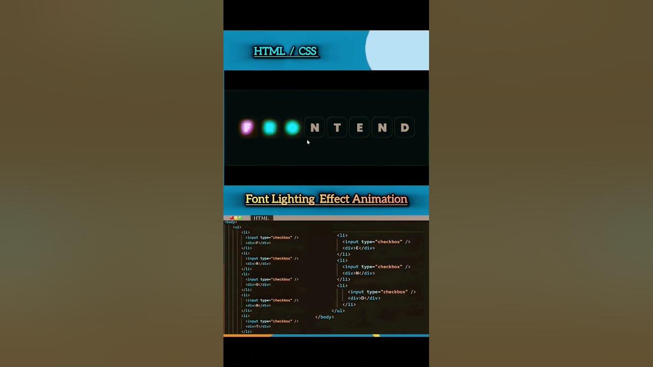 Html5 Font Lighting Innovation Coding Cybertech Viralvideo Viralvideo Shorts Shorts Youtube