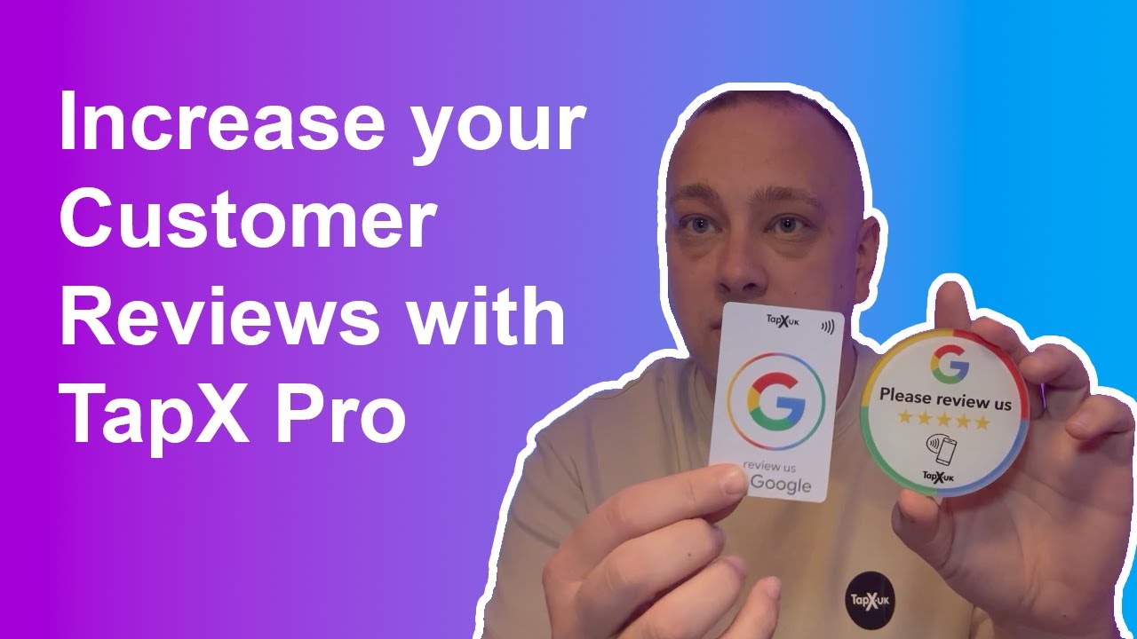 Get More Google Reviews with the TapX Pro Disc - YouTube