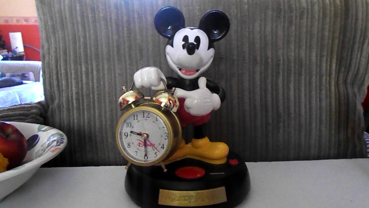 Mickey Mouse Alarm Clock - YouTube